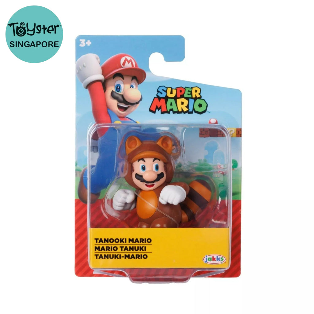 Nintendo Tanooki Mario 2.5-inch Articulated Figure - TOYSTER SG – Toyster Singapore