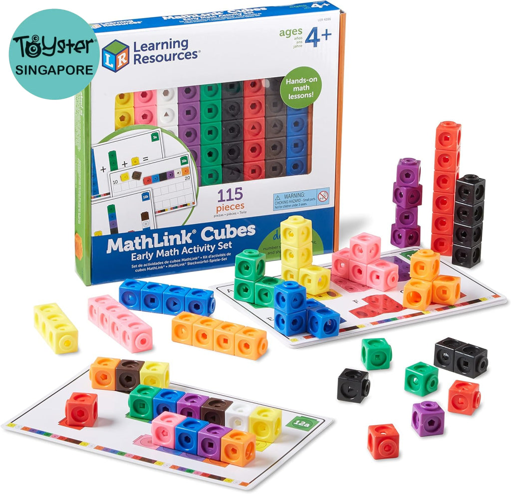 Learning Resources Mathlink Cubes Activity Set - TOYSTER – Toyster ...