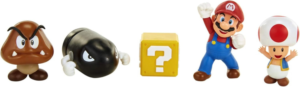 Nintendo Super Mario Acorn Plains 2.5” Figure Multipack Diorama Set ...