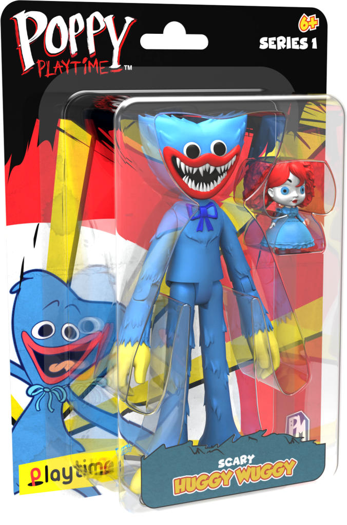 POPPY PLAYTIME - Scary Huggy Wuggy Action Figure – Toyster Universe ...