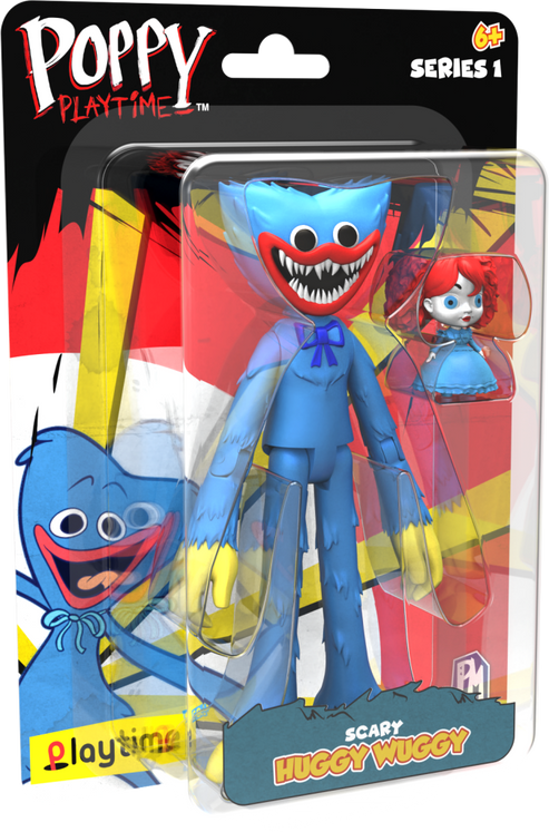 POPPY PLAYTIME - Scary Huggy Wuggy Action Figure – Toyster Universe ...