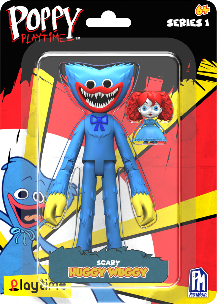 POPPY PLAYTIME - Scary Huggy Wuggy Action Figure – Toyster Universe ...