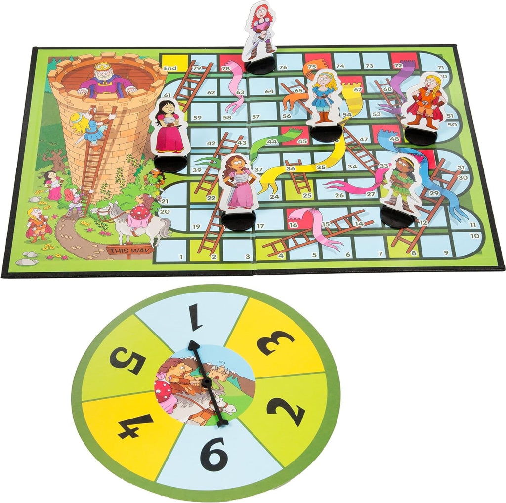 Princess Snakes and Ladders Preschool Game - TOYSTER – Toyster Singapore