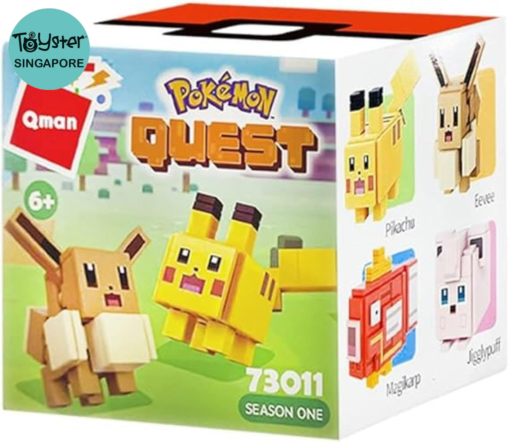 Qman Pokemon Quest Blind box - Assorted - TOYSTER – Toyster Singapore