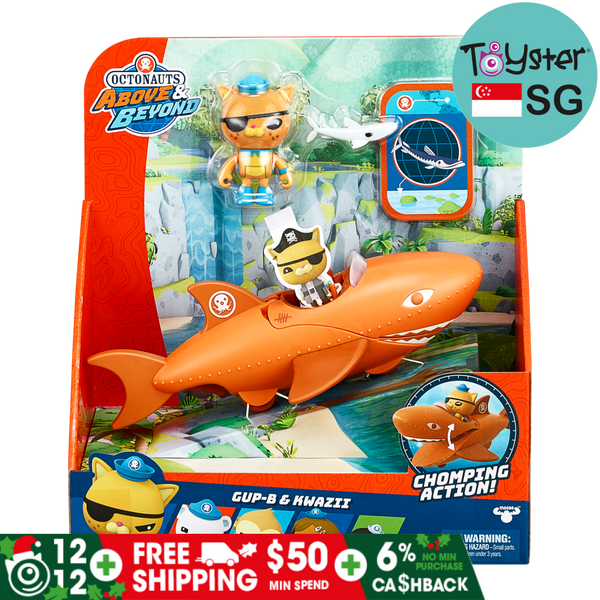 Octonauts Above Beyond, Kwazii Gup B Adventure Pack, Deluxe, 42% OFF